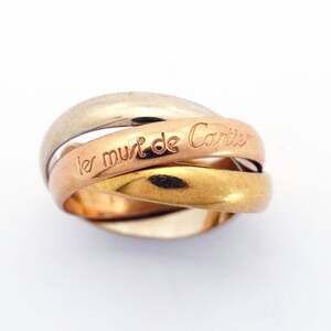 Cartier | Jewelry | Cartier 8k Gold Trinity Ring 49 | Poshmark